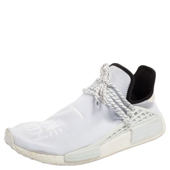 Pharrell Williams | Shoes | Pharrell Williams X Adidas White Knit ...